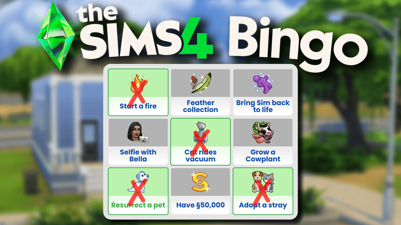 The Sims 4 Bingo — James Turner